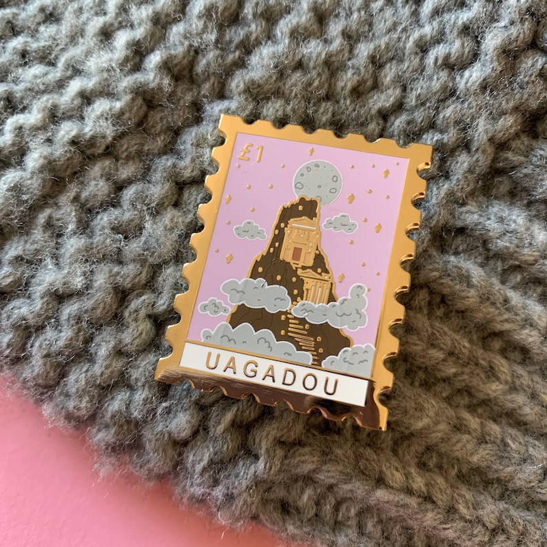 Uagadou Magical Wizarding and Witchcraft School Enamel Pin No Restock ...