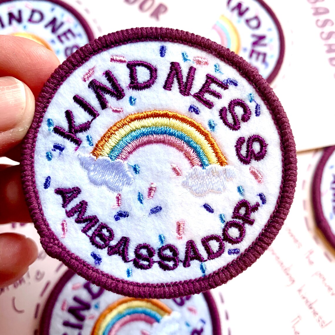 Kindness Ambassador Patch Be Kind Patch Kindness Patch - Etsy