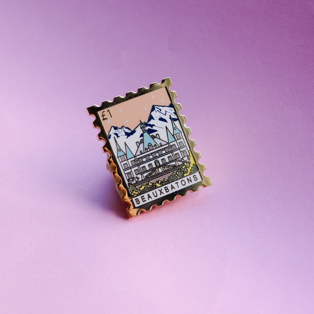 Magical Wizarding and Witchcraft School Enamel Pins (night Dark) No ...