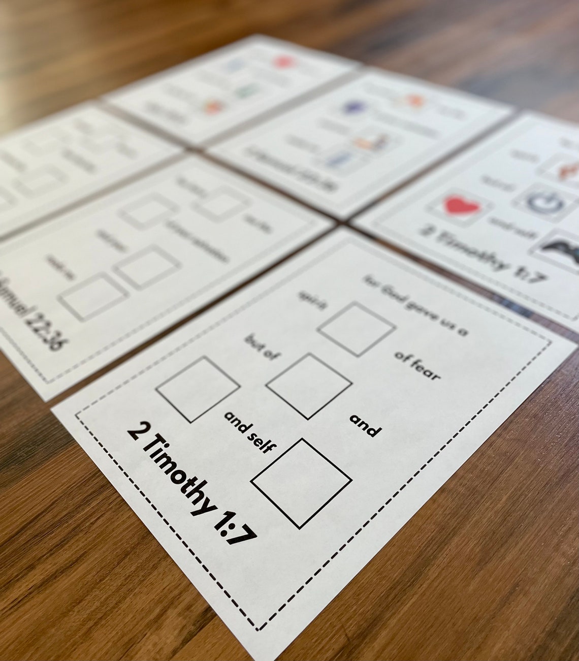 Scripture Memory Fruit of the Spirit Fruit of the Spirit - Etsy