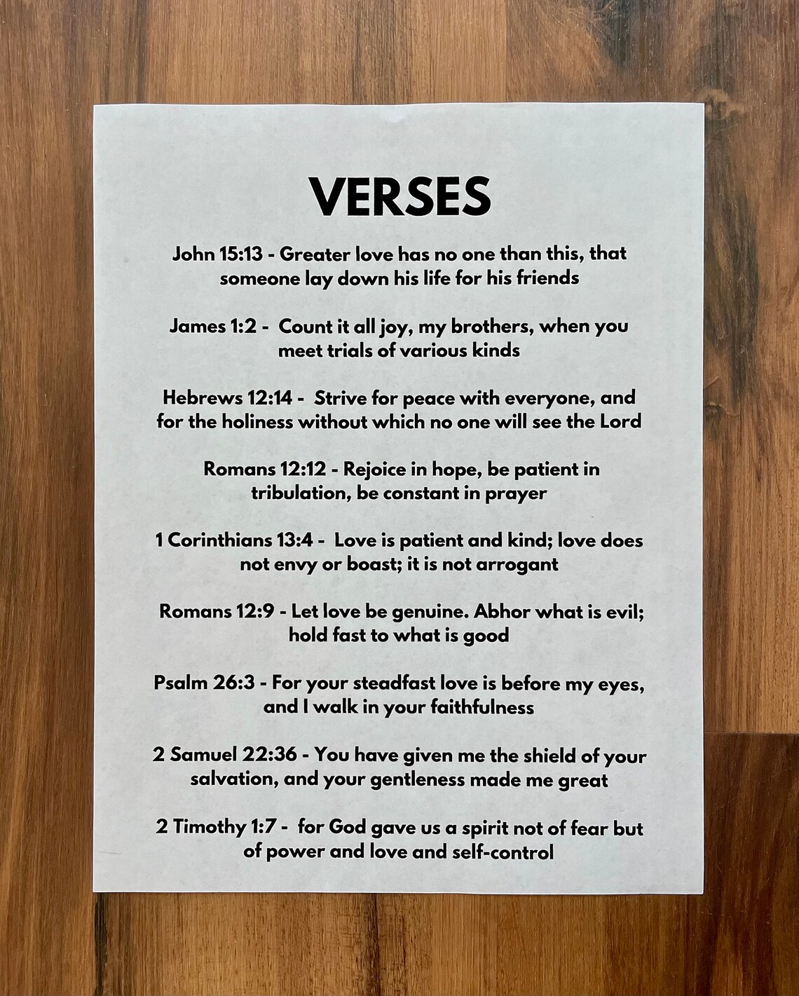 Scripture Memory Fruit of the Spirit Fruit of the Spirit - Etsy