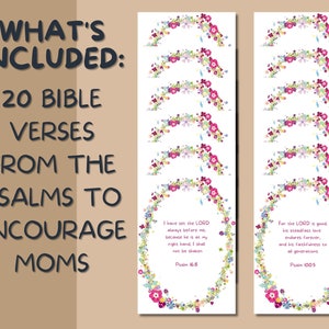 Scripture Cards for Mom DOWNLOAD, Scripture Cards, Scripture Memory ...
