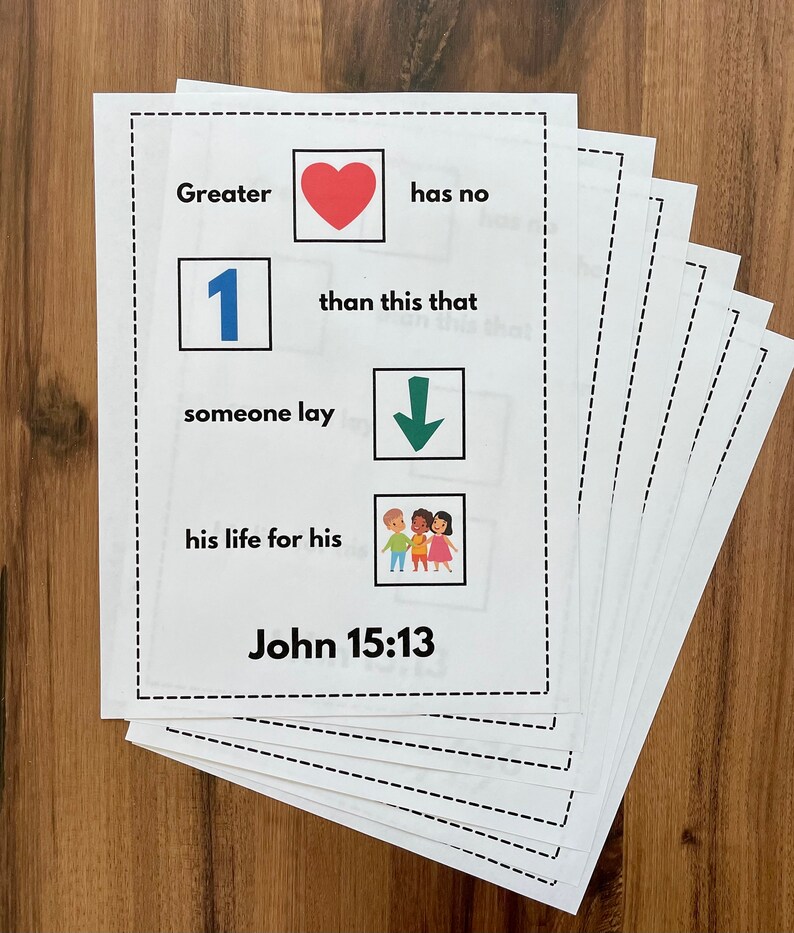 Scripture Memory Fruit of the Spirit Fruit of the Spirit - Etsy