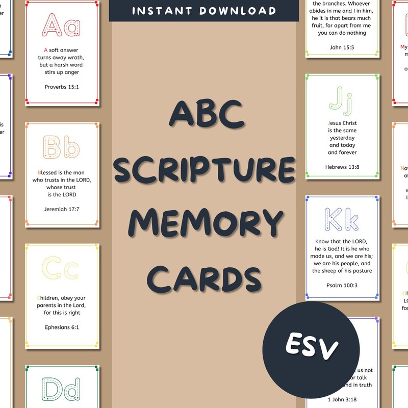 Scripture Memory - Etsy