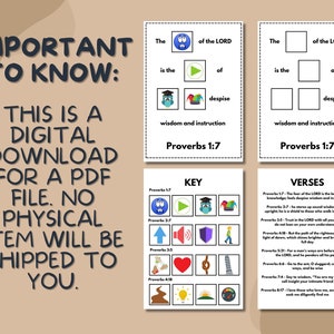 Scripture Memory, Proverbs, Fill in the Blank, Scripture Memory Fill in ...