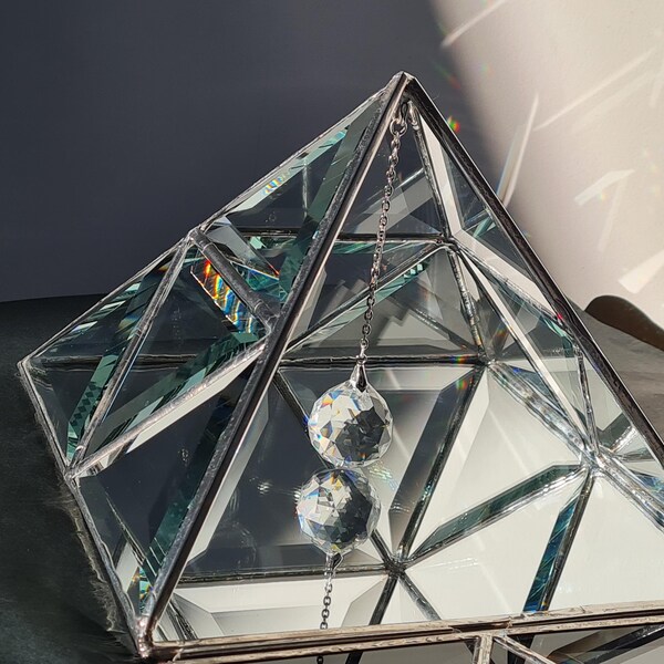 Glass Pyramid - Etsy