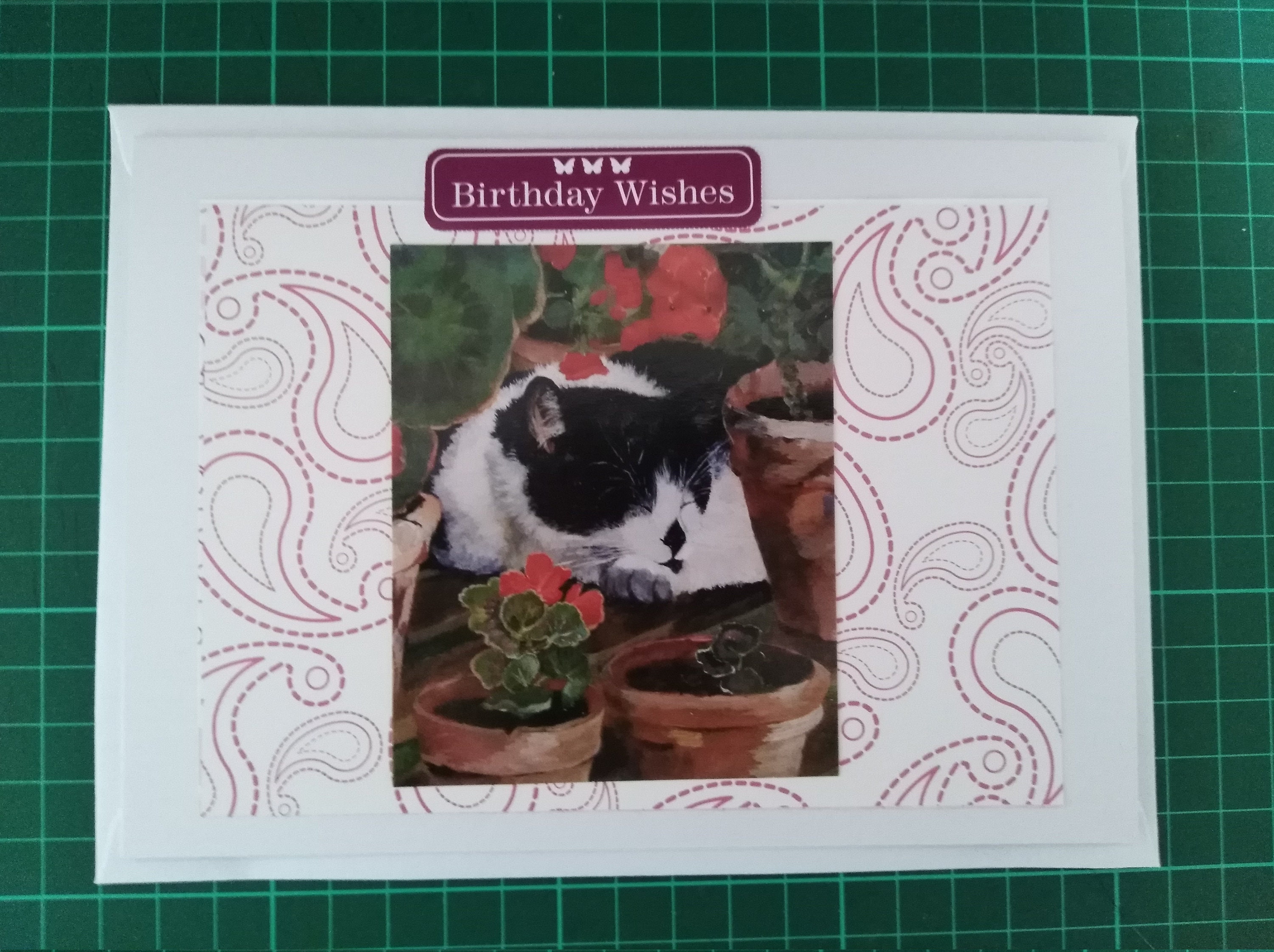 Cute Cat Cards Handmade Cat Cards Funny Cat Stationary Cute - Etsy