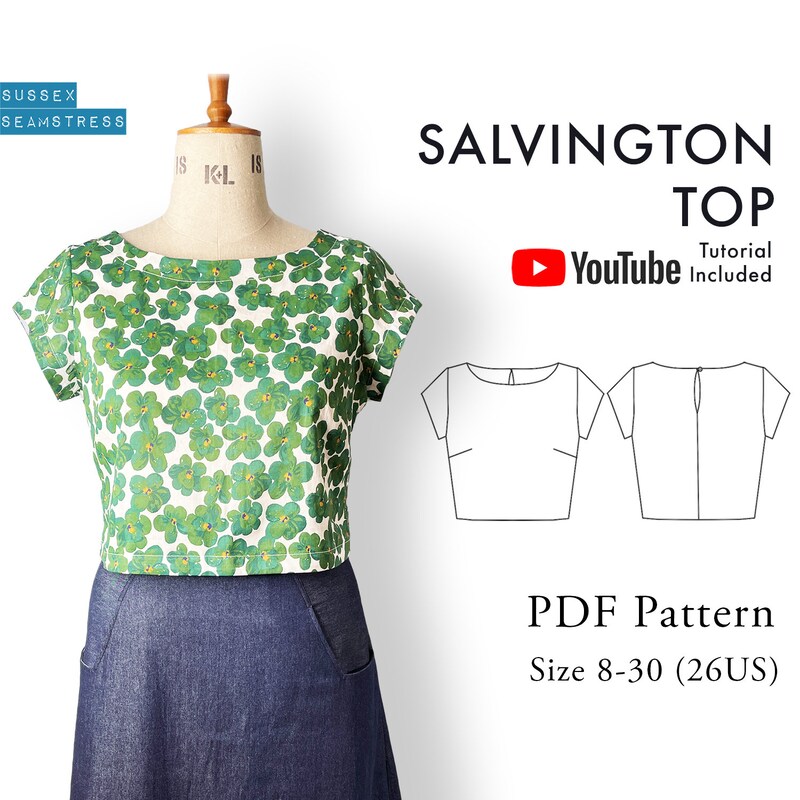 Womens Top Pattern - Etsy