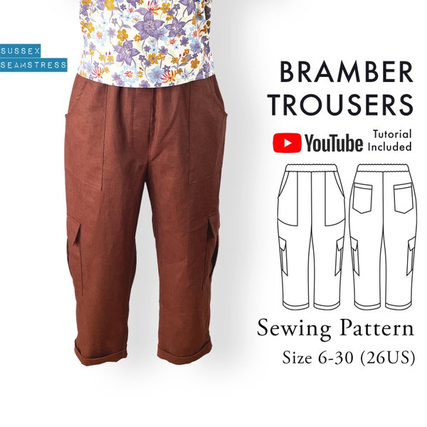 Womens Pants Pattern - Etsy UK