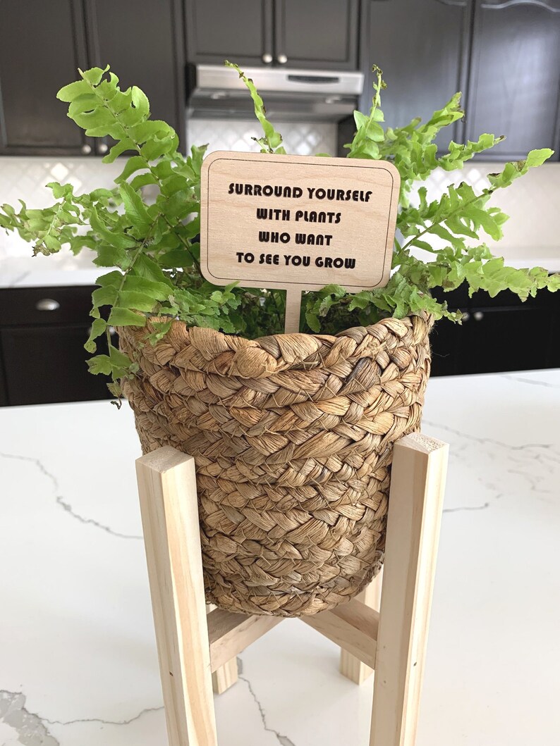 Plant Marker Pothos Plant Marker Houseplant Marker Boho - Etsy
