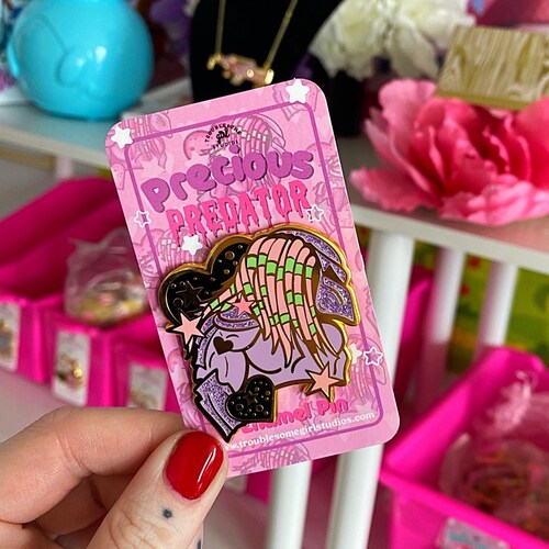 Predator Enamel Pin | Etsy