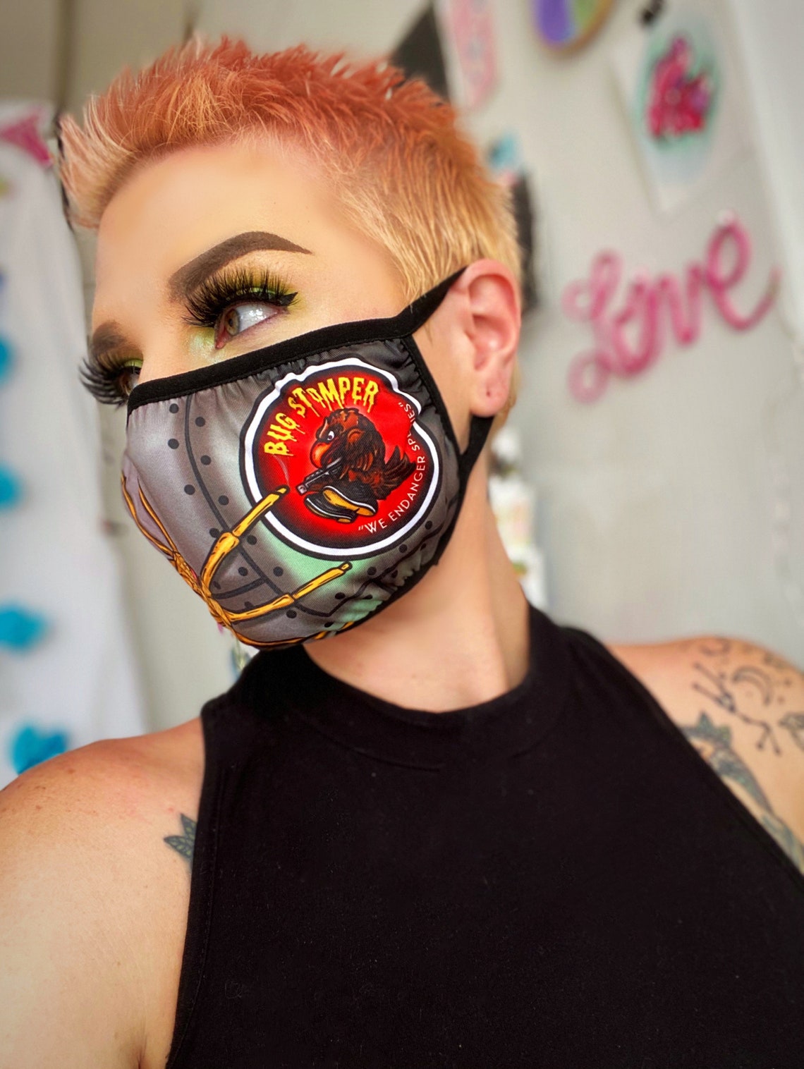 Bug Stomper Face Hugger Aliens Face Mask - Etsy