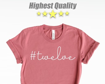 12th Birthday Shirt - Etsy