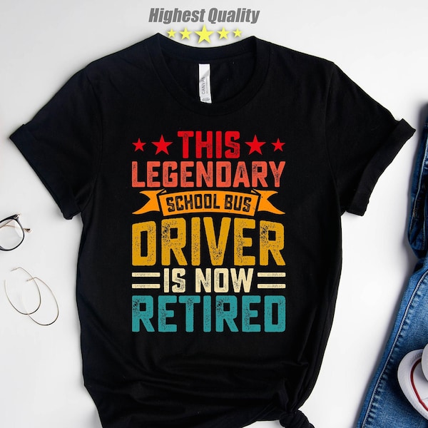 Funny Retirement Bus Driver - Etsy
