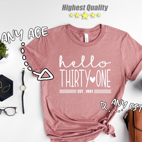 31st Birthday - Etsy