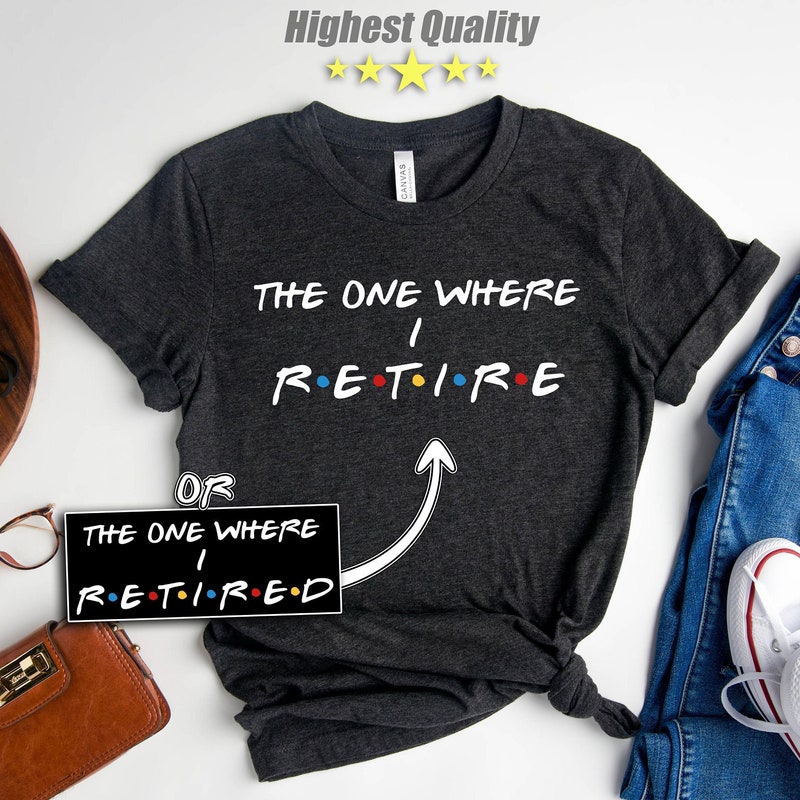 Retirement T Shirt - Etsy