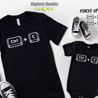 Copy Paste Shirt, Father and Baby Matching Shirts, Copy and Paste Daddy ...