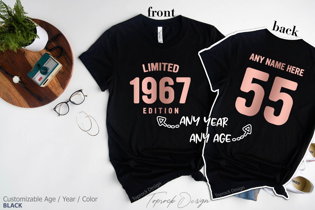 55th Birthday Shirt, 55th Birthday, 55th Birthday Gift, 55th Birthday ...