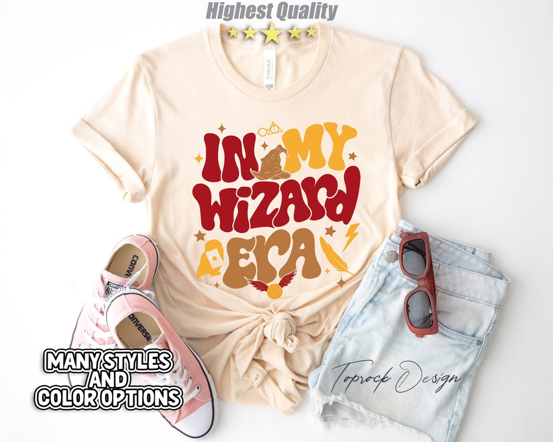 In My Wizard Era Shirt,wizard School Shirt,wizard World Shirt, Funny ...