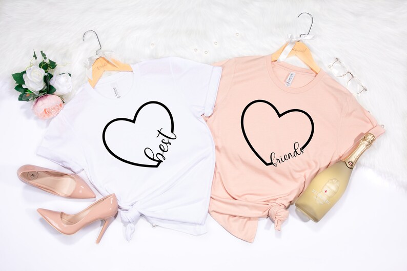 Best Friend Shirt Matching Friend Shirt Best Friend Shirts - Etsy