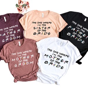 Customizable | the One Where I'm the Bride,friends Bachelorette Shirts ...