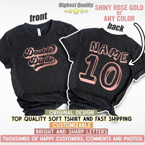 Double Digits 10 - Etsy