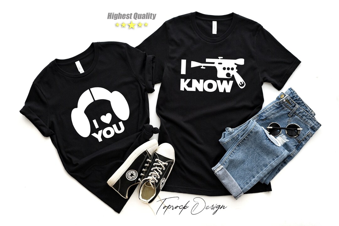 I Love You I Know Shirt, Disney Couple Shirt, Couple Shirt, Couple ...