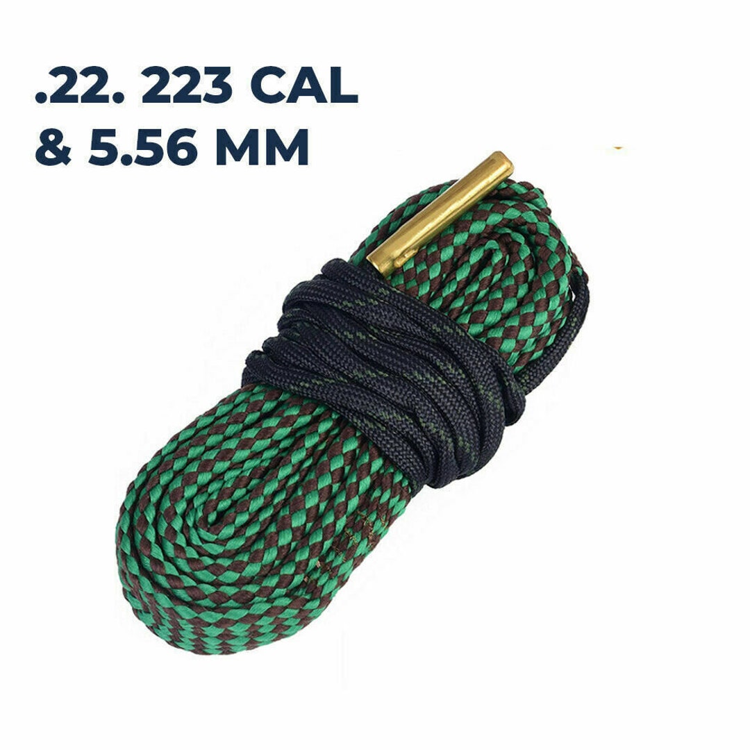 Bore Snake Cleaner Tool Kit .22 .223 Cal 5.56 Mm for Gun, Rifle, Pistol ...