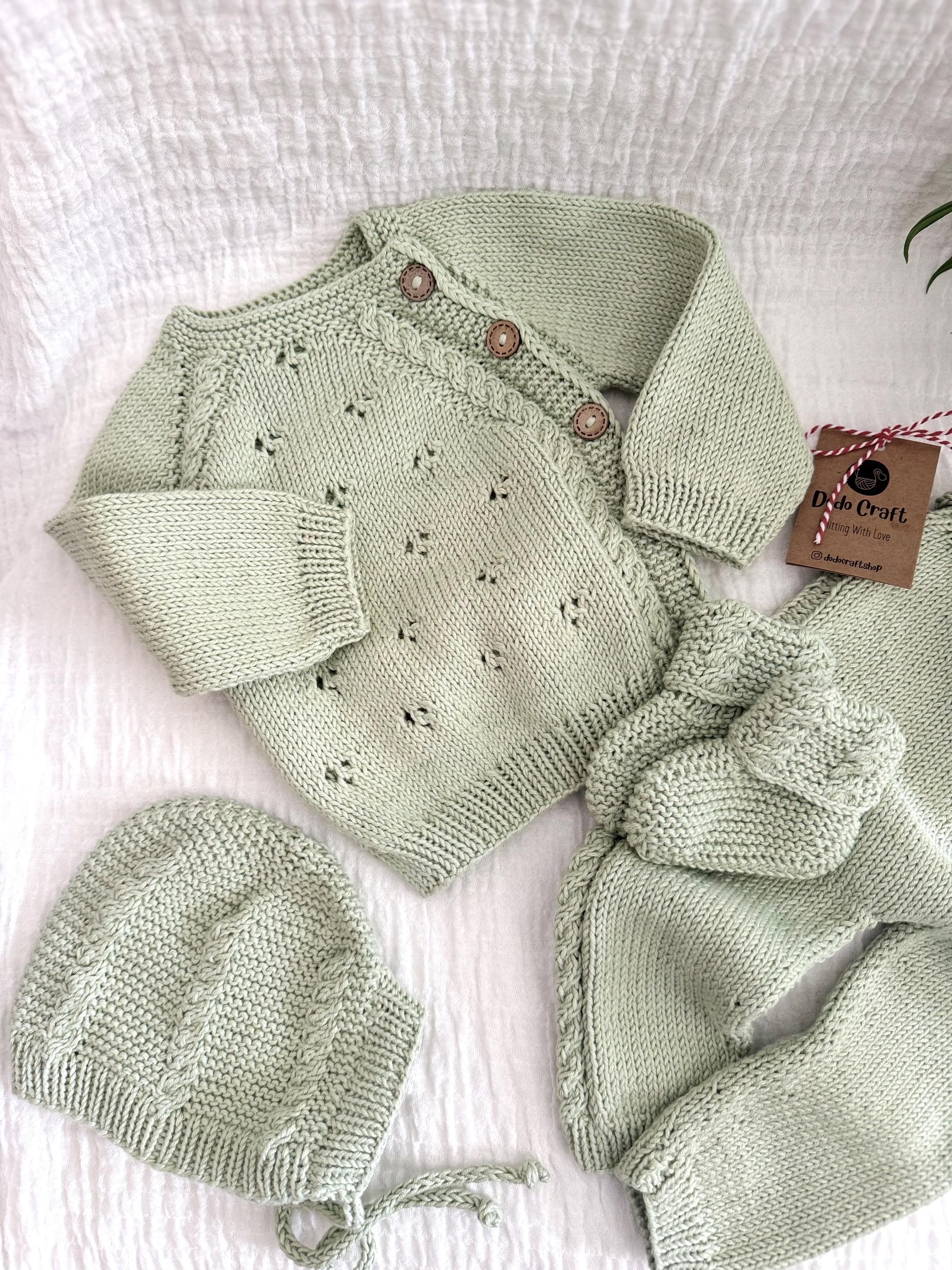 Newborn Baby Going Home Outfit - Baby Hospital Outfit - Sage Green Baby ...
