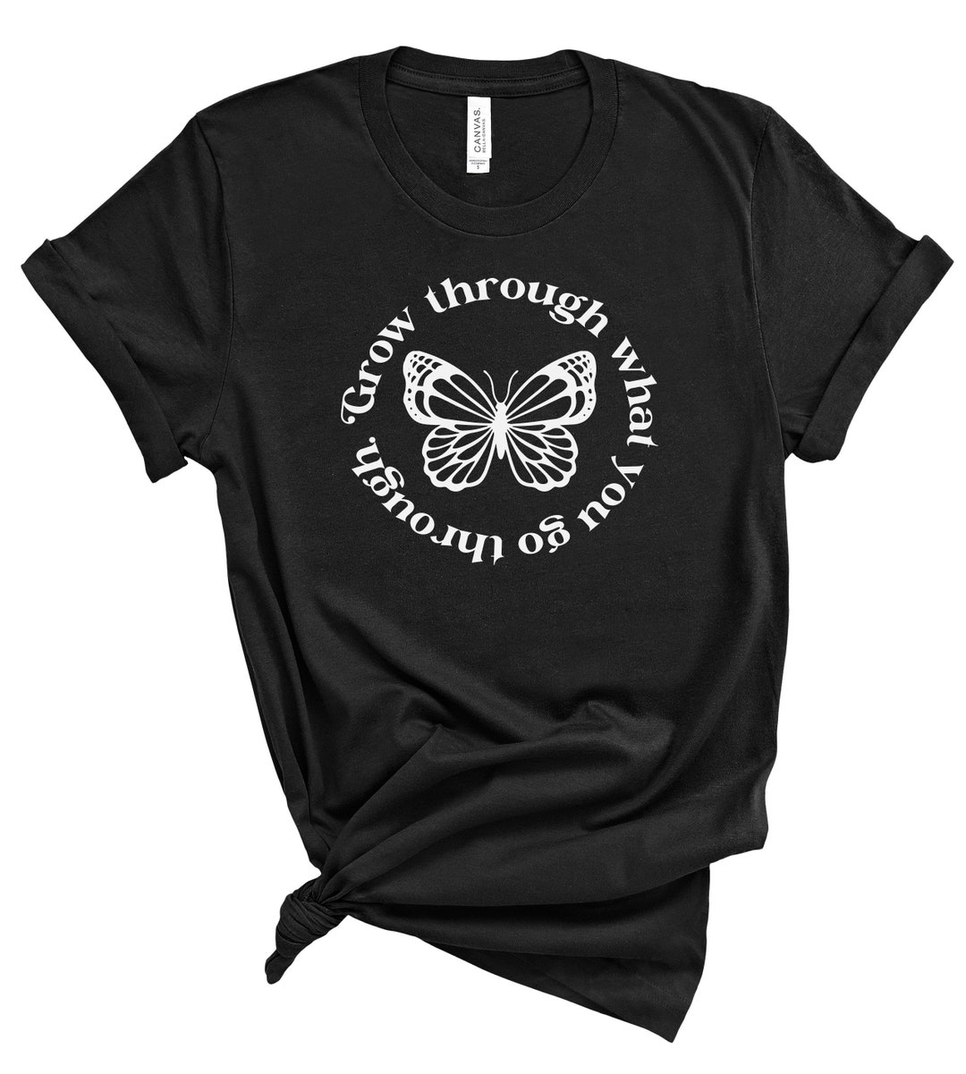 Grow Through What You Go Through T-shirt, Inspirational Gifts - Etsy