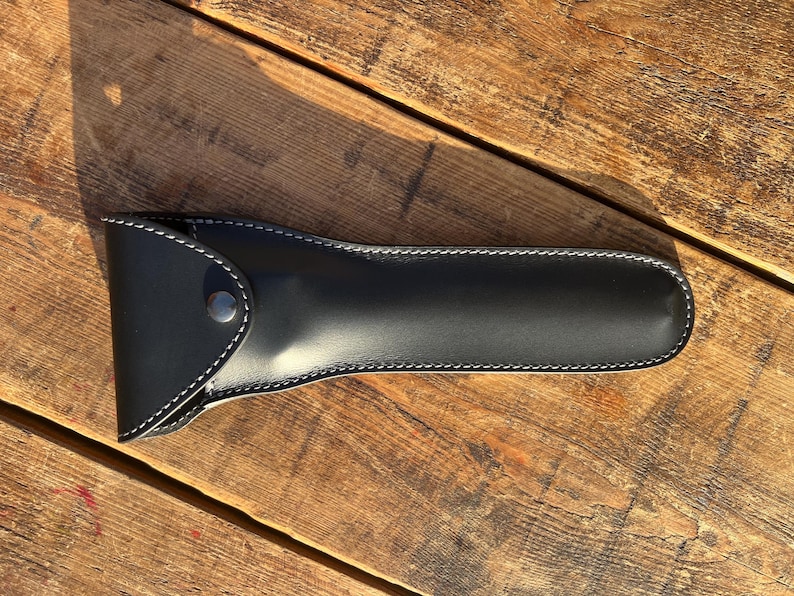 Leather Vernier Caliper Sheath Holster. Handmade Veg-tanned Leather 150 ...
