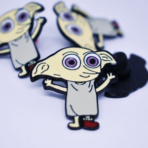 Dobby Sock Enamel Pin Badge Brooch Book Lovers Readers - Etsy UK