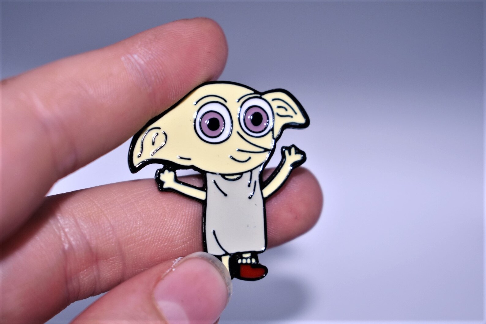 Dobby Sock Enamel Pin Badge Brooch Book Lovers Readers - Etsy UK
