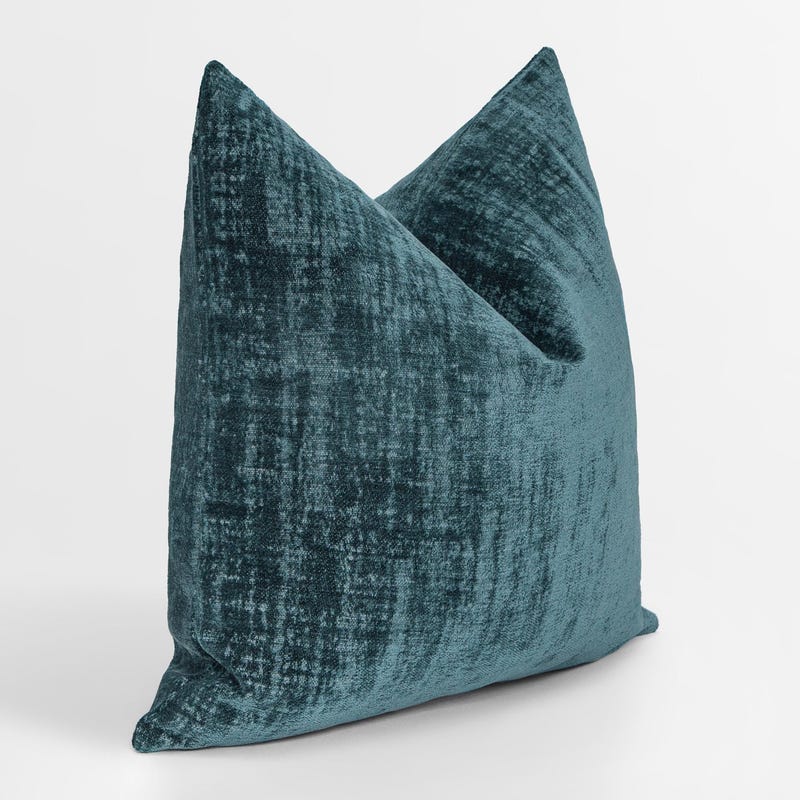 Teal Throw Pillow - Etsy