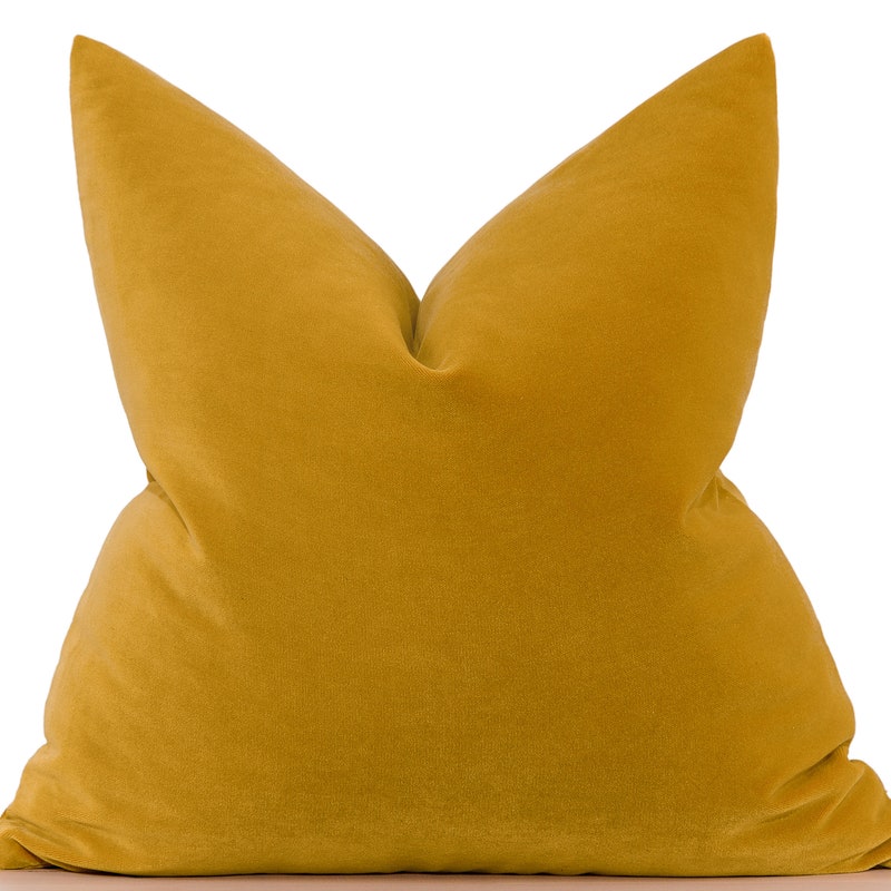 Mustard Pillow - Etsy