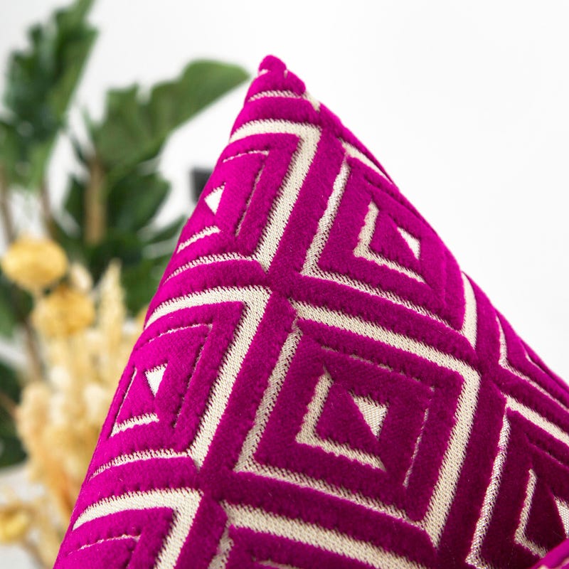 Fuchsia Throw Pillow - Etsy