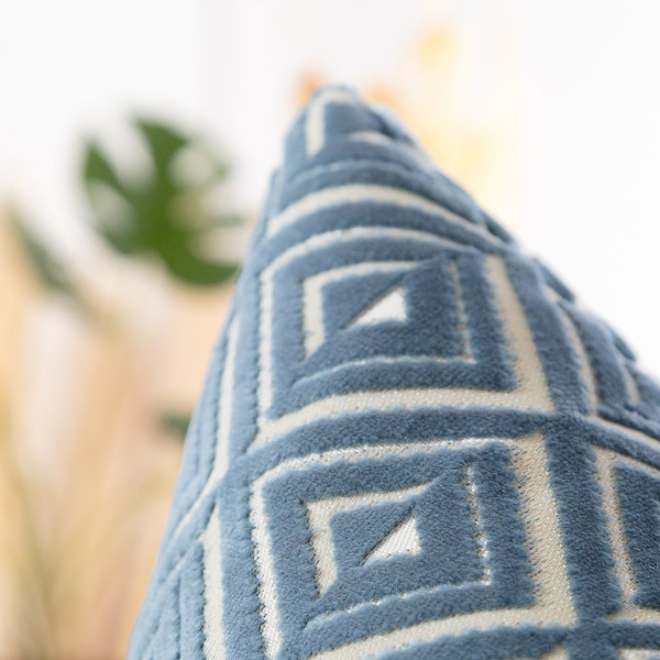 Light Blue Pillow - Etsy