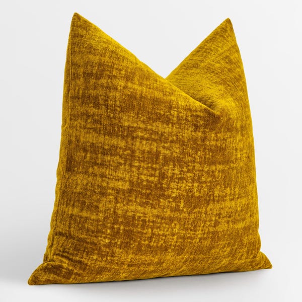 Mustard Throw Pillow - Etsy