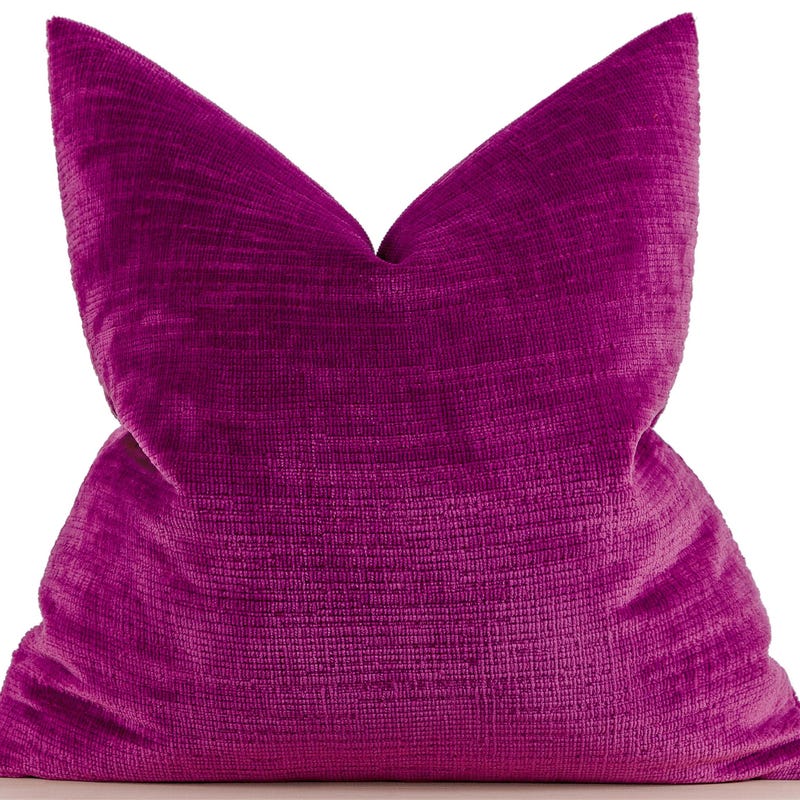 Magenta Pillow - Etsy
