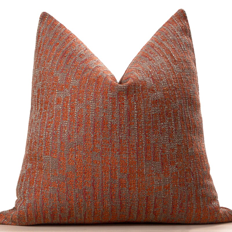 Rust Throw Pillow - Etsy