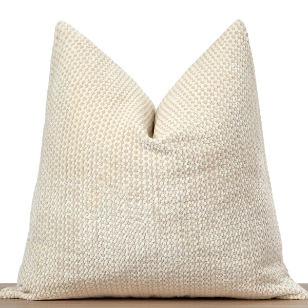 Cream Throw Pillows - Etsy