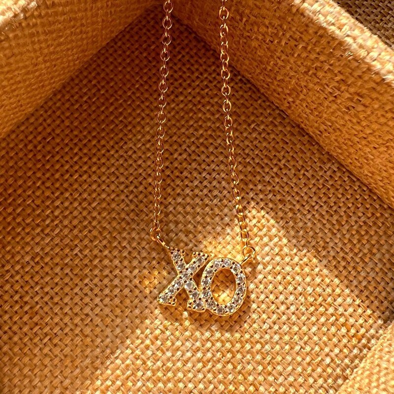 Xo Necklace - Etsy