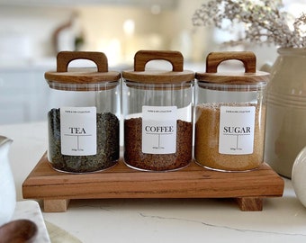 Tea, Coffee, Sugar Labels - Etsy