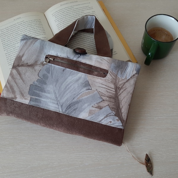 Fabric Book Cover With Handles - Etsy