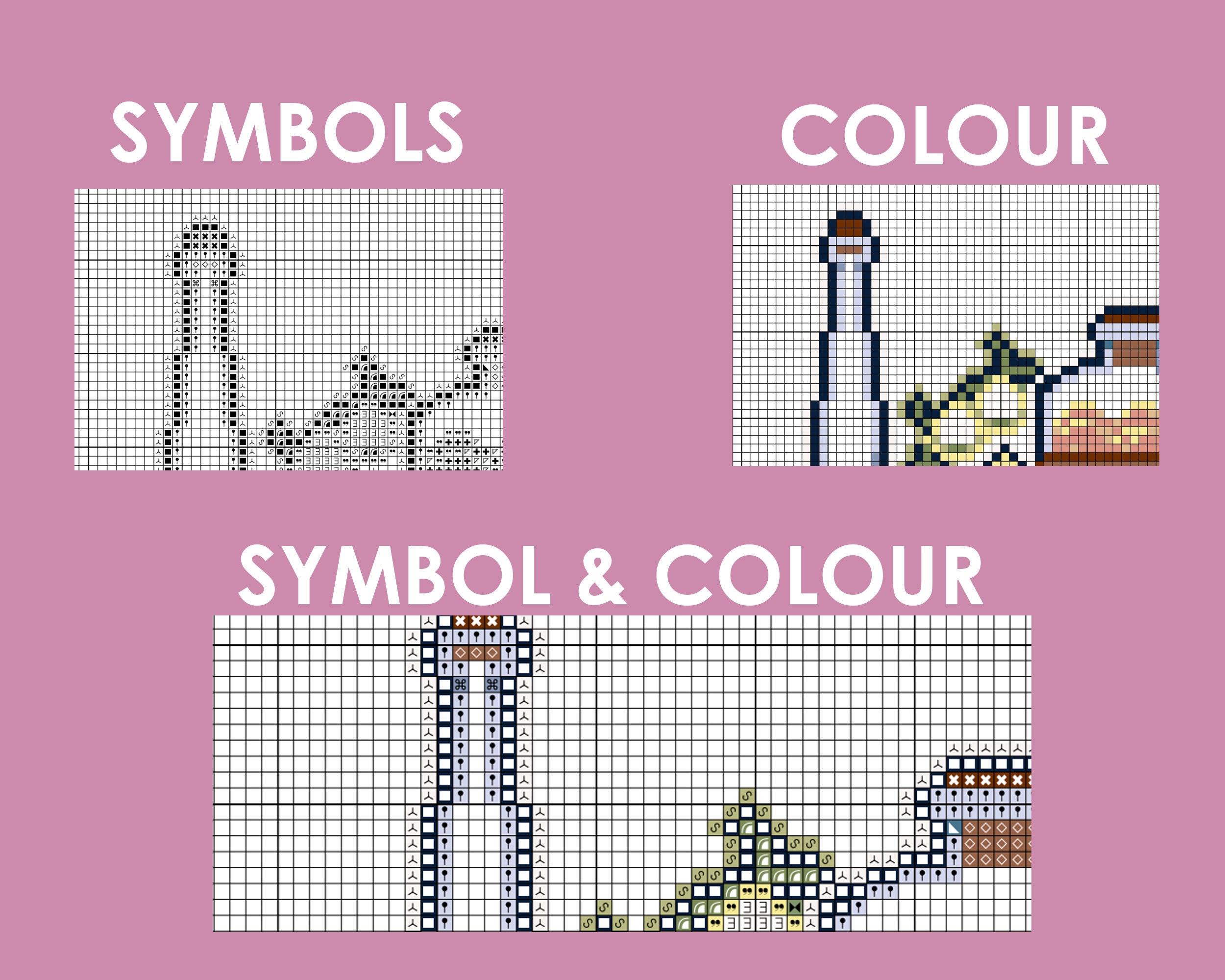 Apothecary Kit Cross Stitch PDF Pattern Simple Witch Alchemy Magic ...