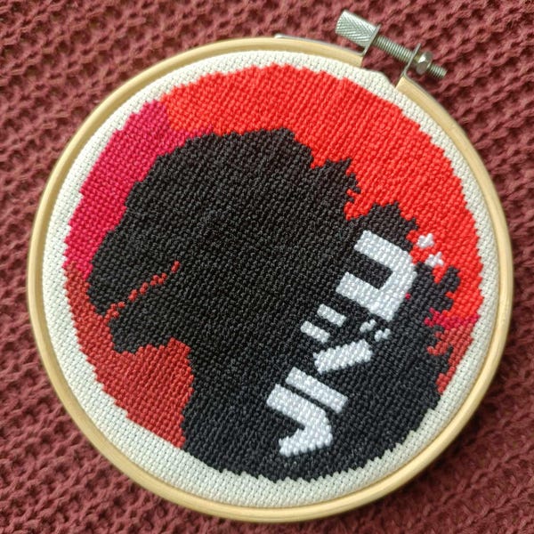 Godzilla Pattern - Etsy