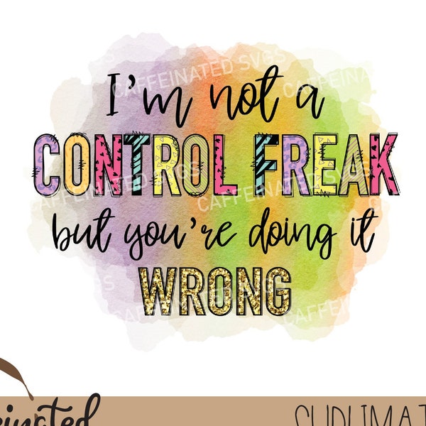 Control Freak Png - Etsy