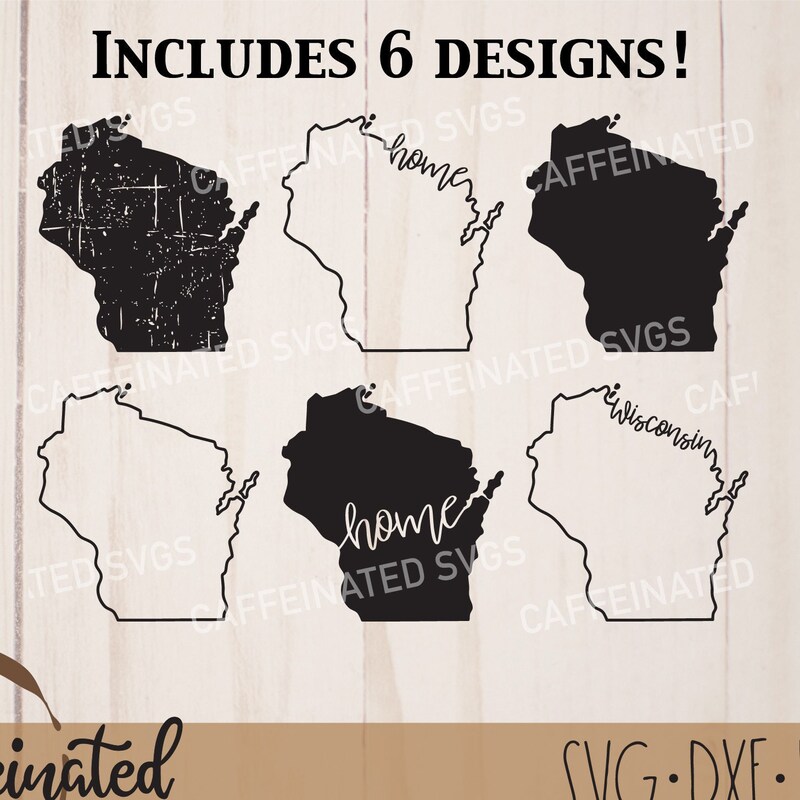 Wisconsin Svg - Etsy