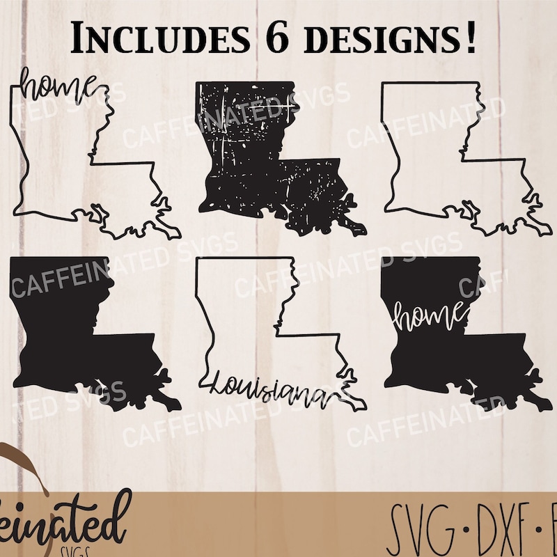 Louisiana Clipart - Etsy