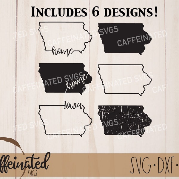 Iowa Svg - Etsy